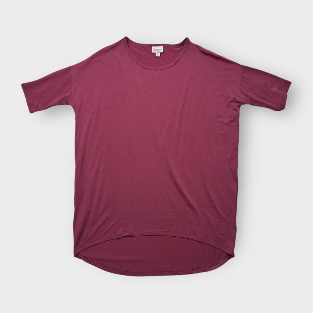Women’s Tunic Top | LuLaRoe Irma – Short Sleeve & High-Low Design ...