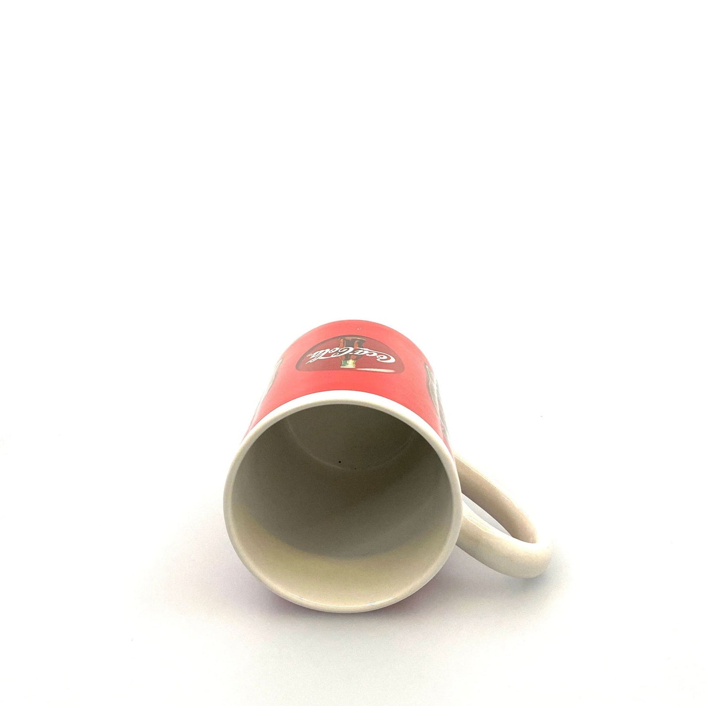 Coca-Cola Large Logo Red Ceramic Coffee Mug – Vintage 1997 Collectible ...