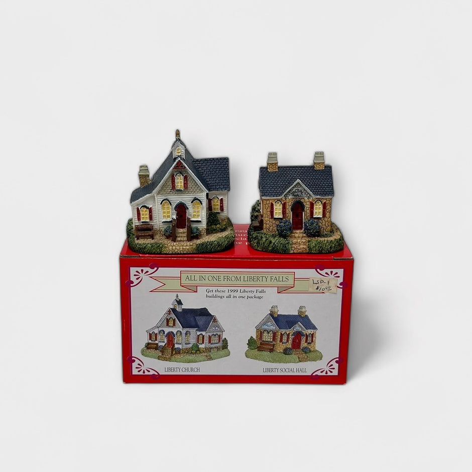 Liberty Falls Village Houses – Collectible Miniatures | Free Shipping ...
